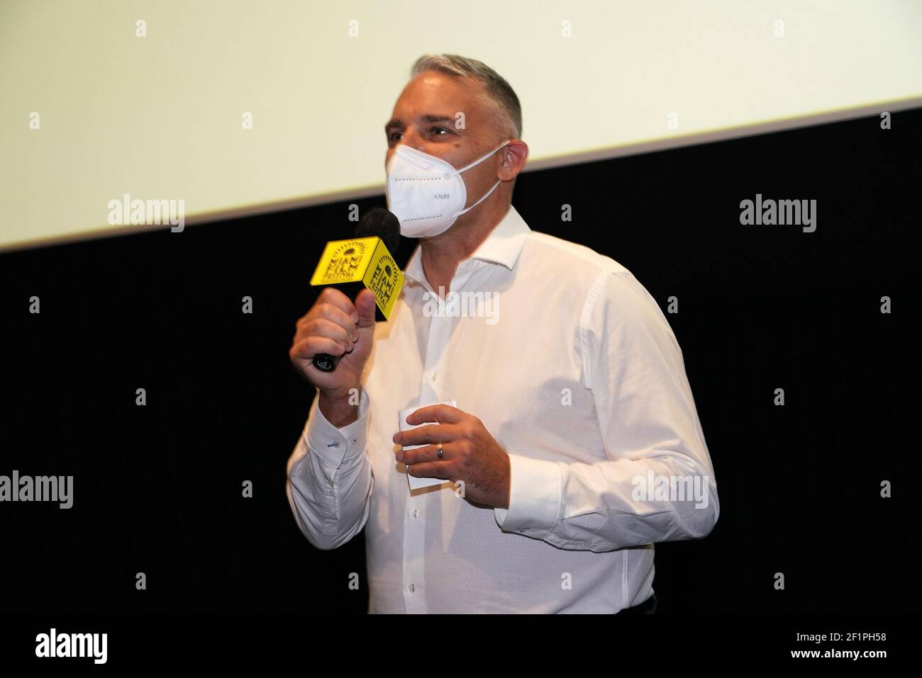 MIAMI, FL - MARCH 8: Miami Film Festival Director Jaie Laplante is seen ...