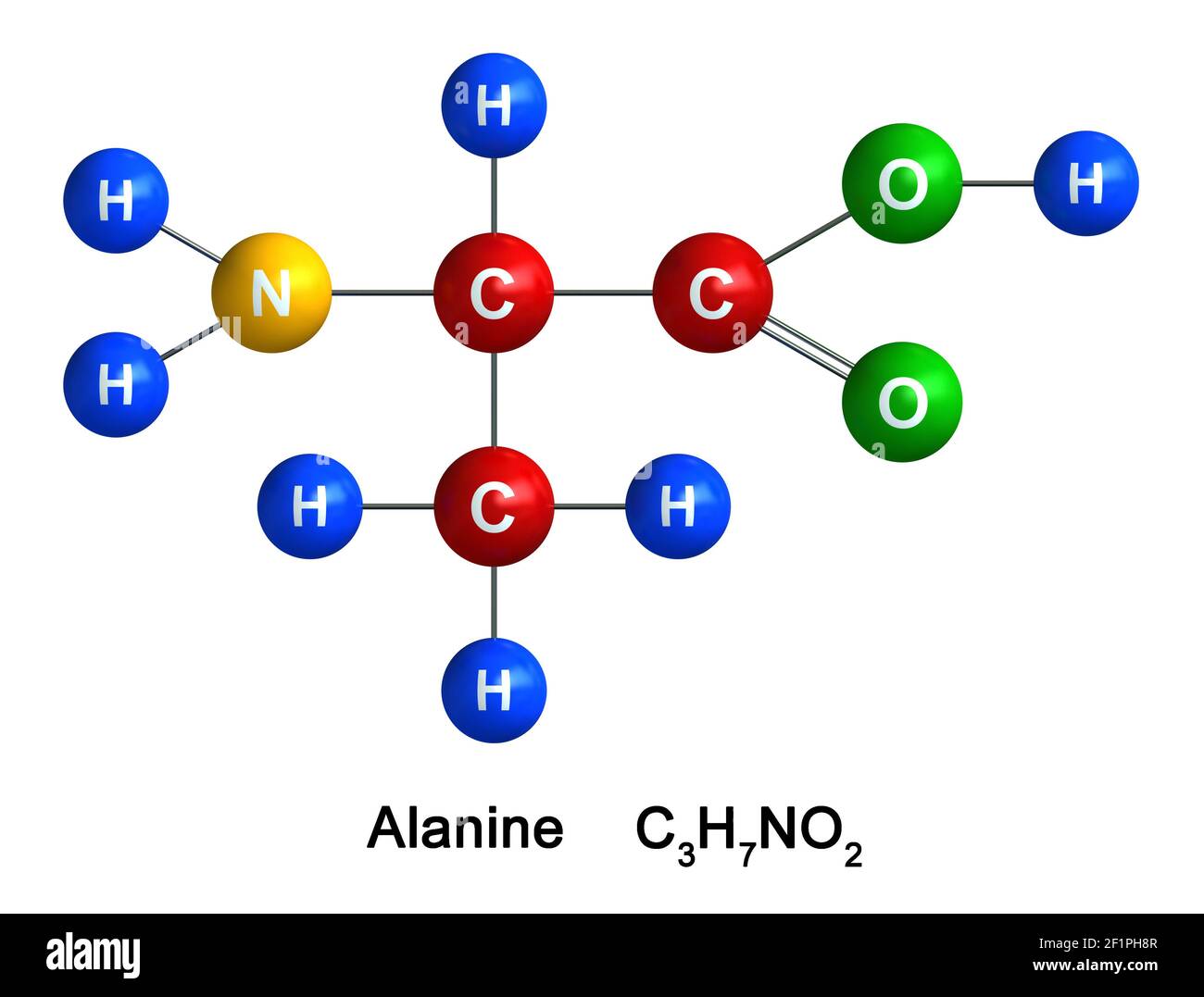 Structure Of Alanine