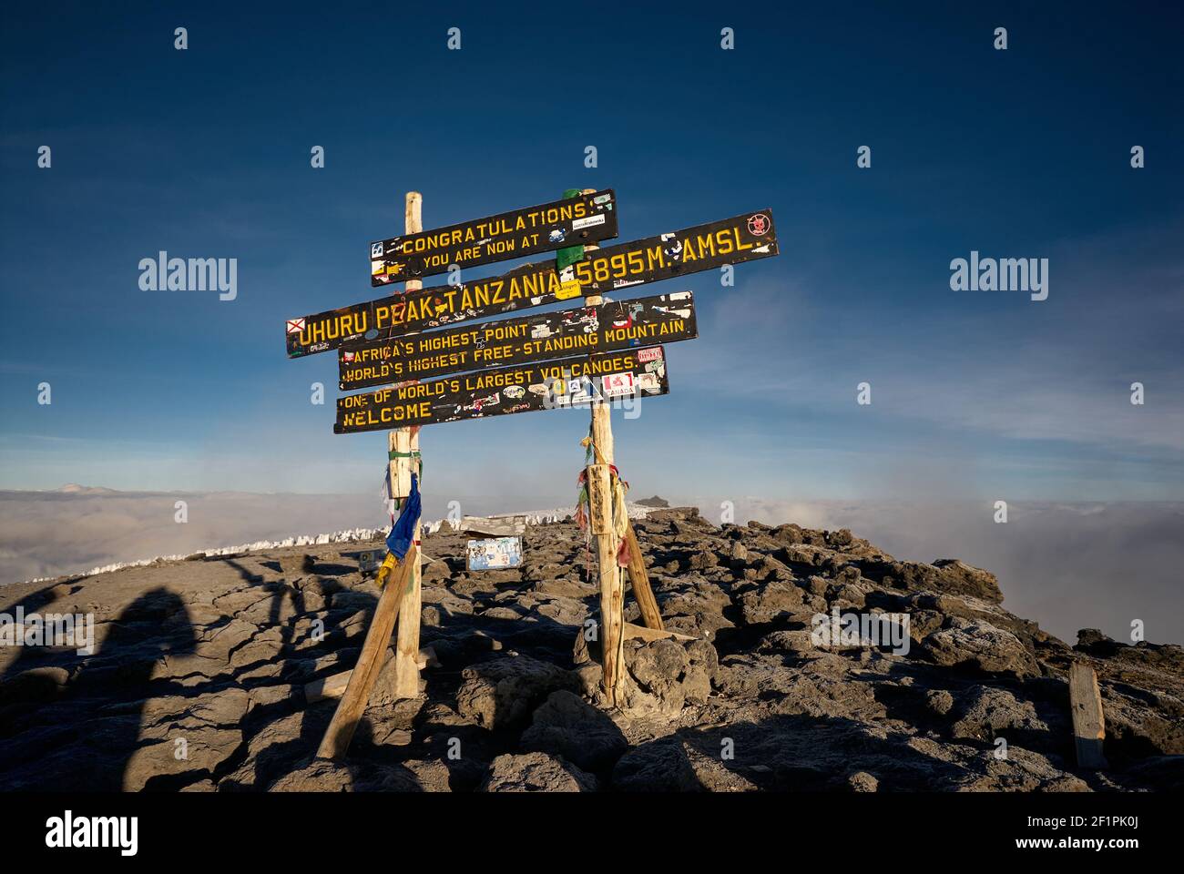 Kilimanjaro Summit Sign