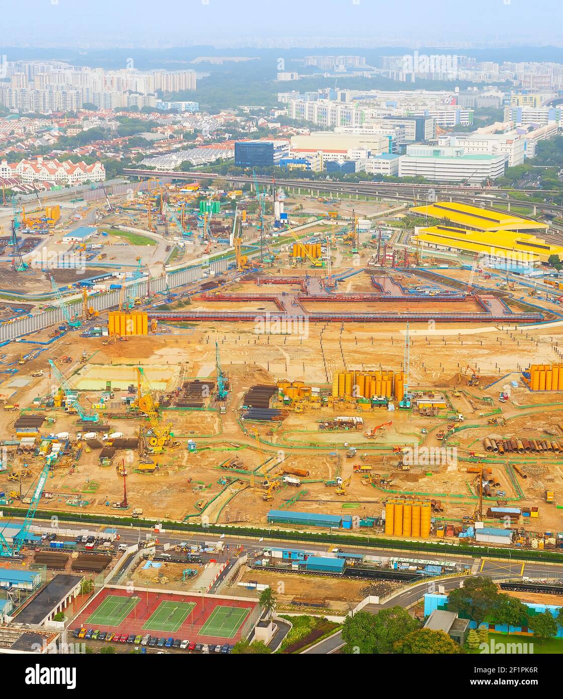 Industrial site aerial hi-res stock photography and images - Alamy