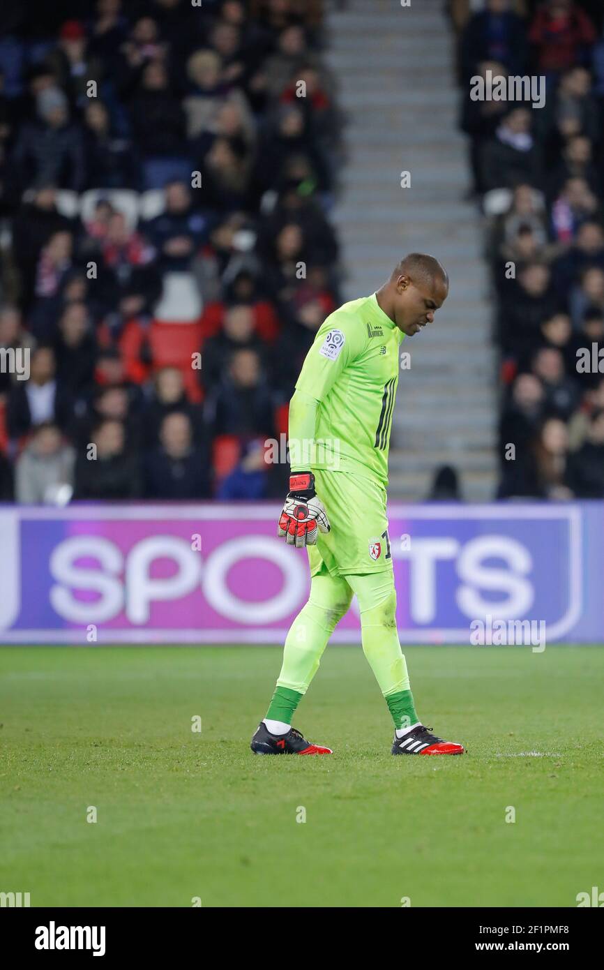 Vincent ENYEAMA (Lille OSC) during the French championship Ligue 1 ...