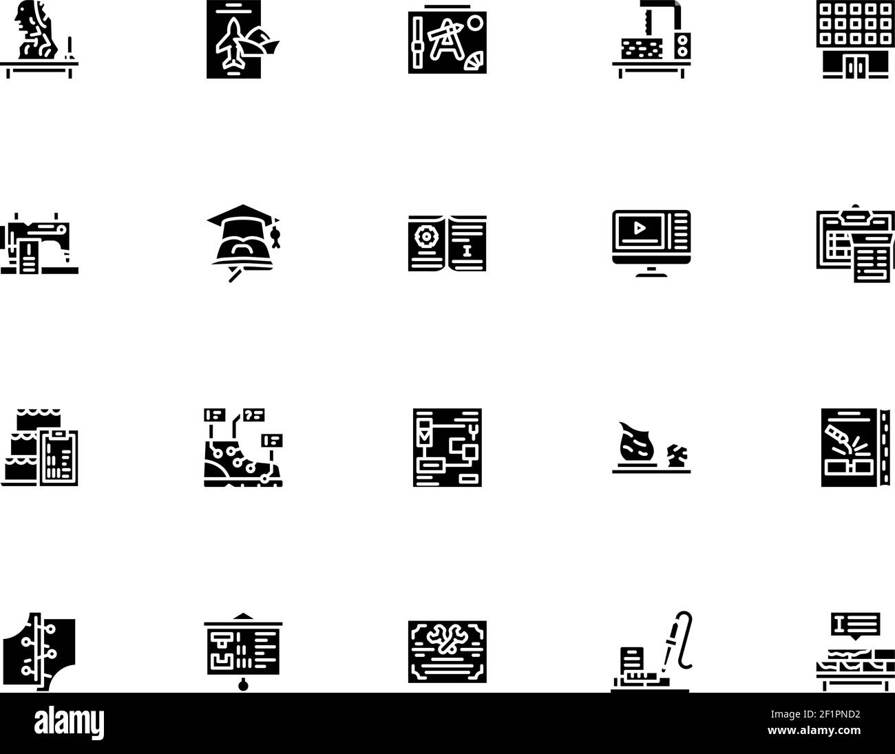 Illustration sewing items Black and White Stock Photos & Images - Alamy