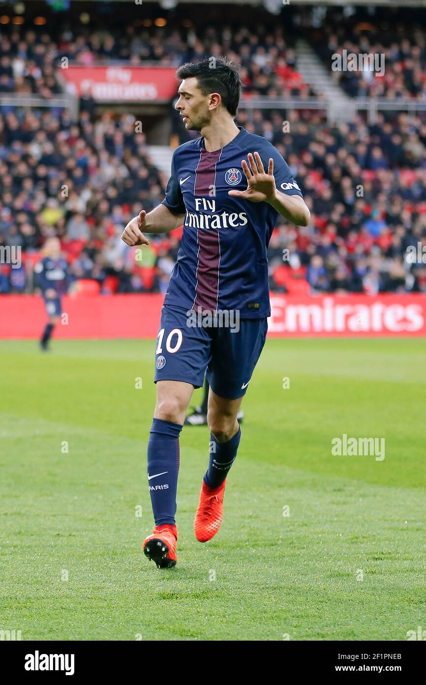 Parc des princes javier pastore hi-res stock photography and images - Alamy