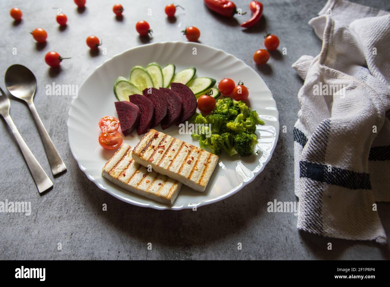 Spicy cottage cheese hi-res stock photography and images - Alamy