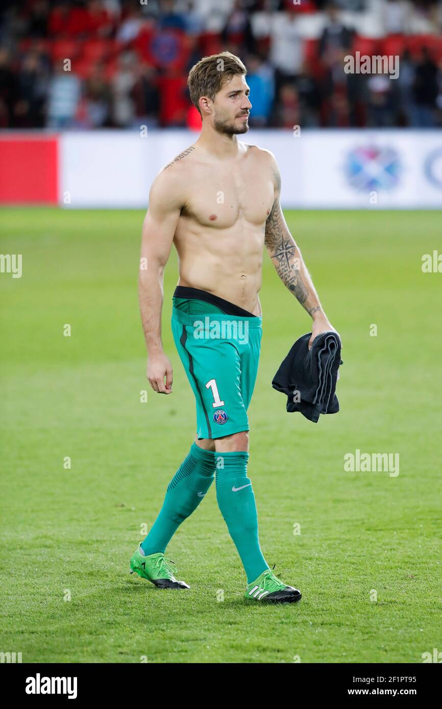 Kevin Trapp (PSG) during the French Championship Ligue 1 football match ...