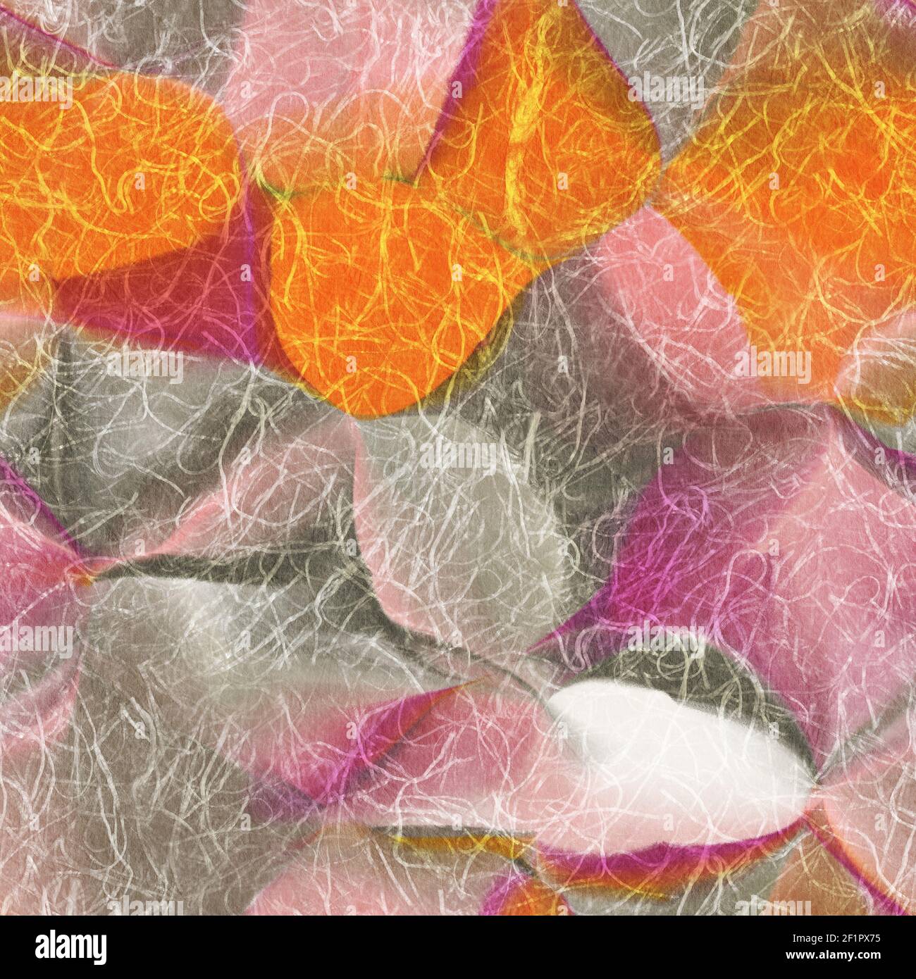 Seamless abstract blobs of color paper texture Stock Photo - Alamy