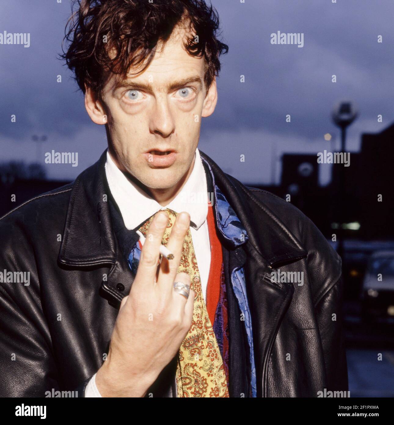 Portrait of English musician and actor Edward Felix Tudor-Pole circa ...