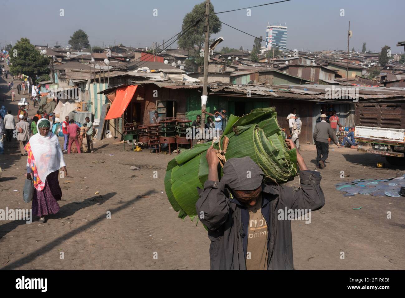 Ethiopia, Addis Ababa - Addis Merkato is the largest open air market in ...