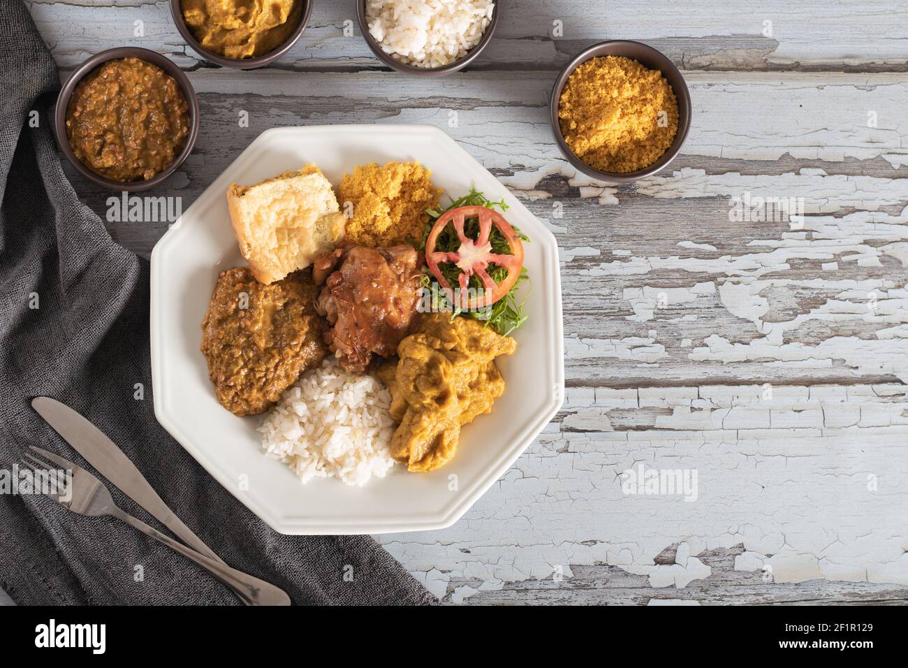Caruru traditional Afro-Brazilian food typical of Bahia Stock Photo - Alamy