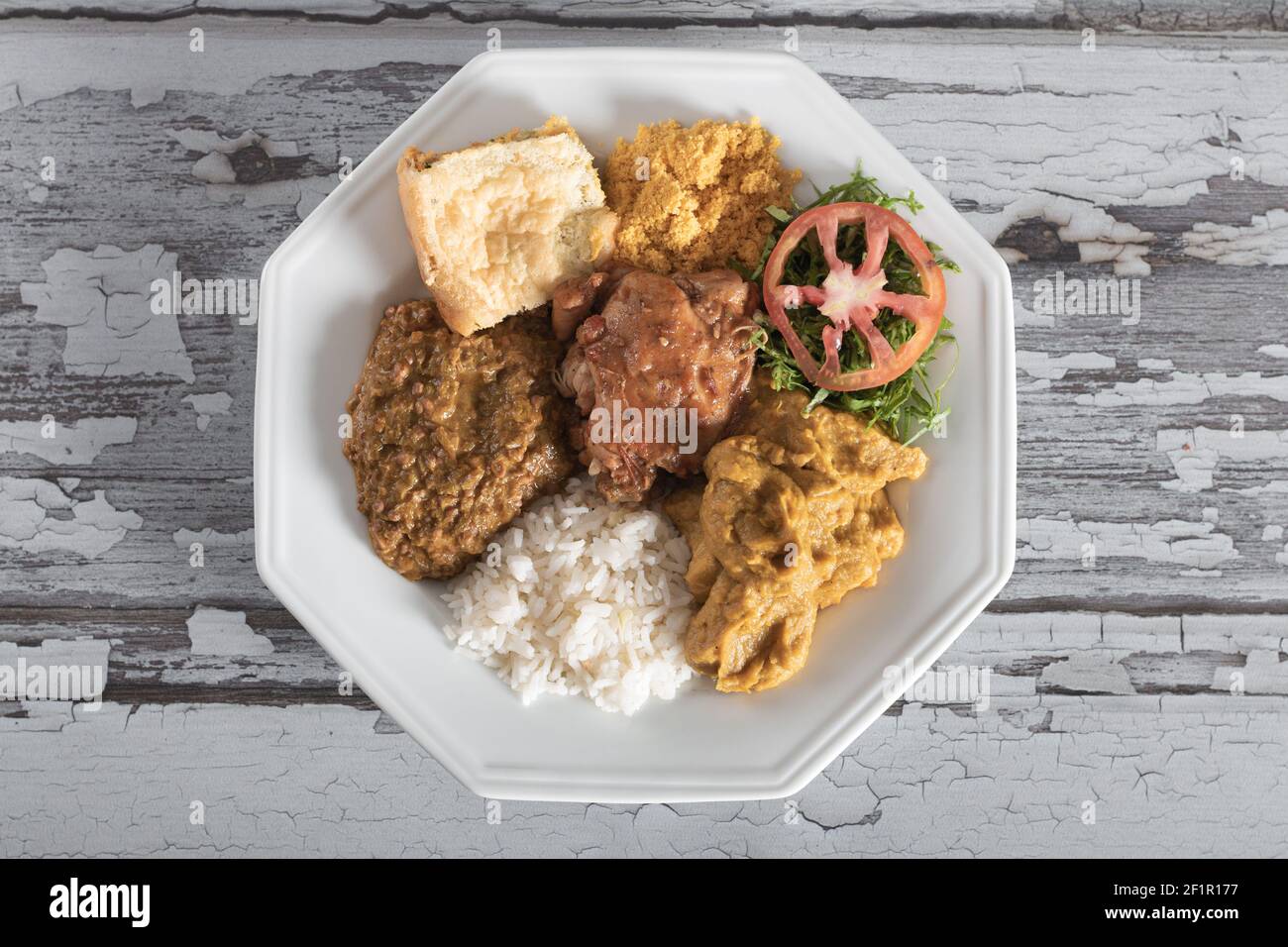 Caruru traditional Afro-Brazilian food typical of Bahia Stock Photo - Alamy
