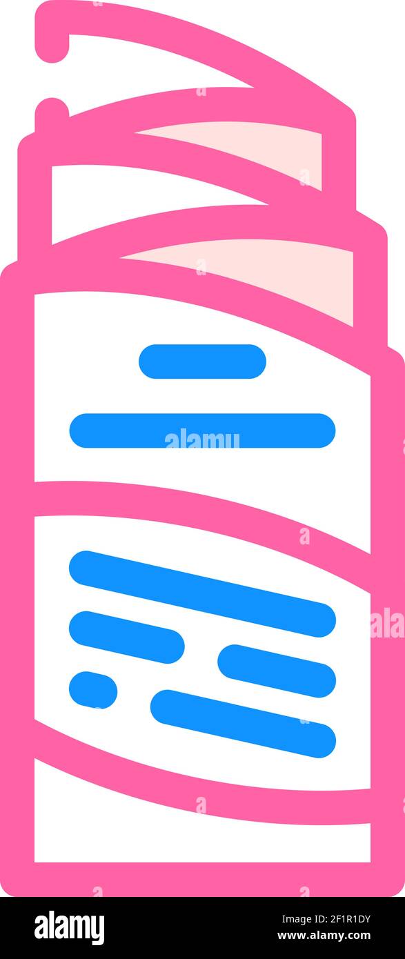 non-standard booklet color icon vector illustration line Stock Vector ...