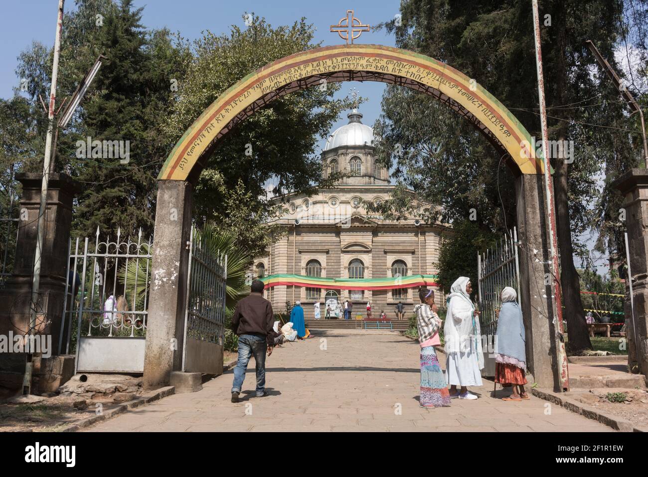 Addis ababa st georges cathedral hi-res stock photography and images ...