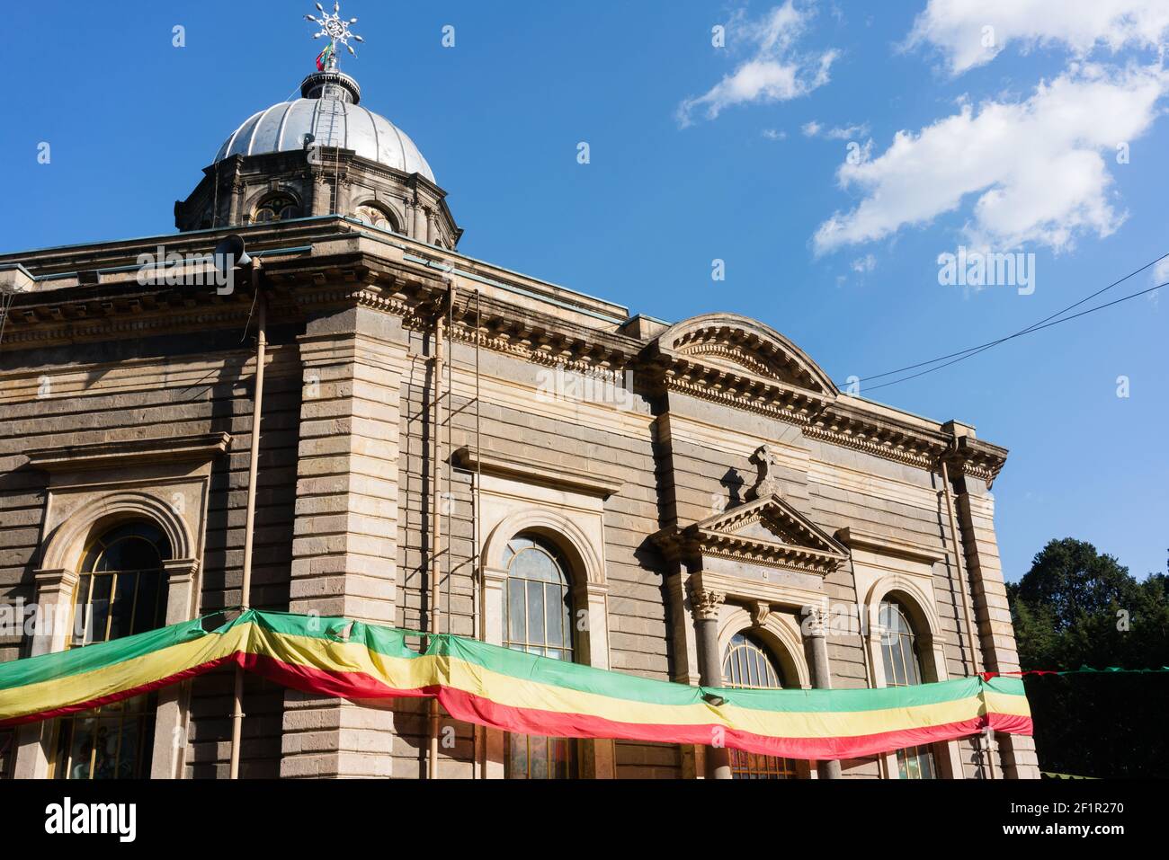 Ethiopia, Addis Ababa - Detail of St. George's Cathedral Stock Photo ...