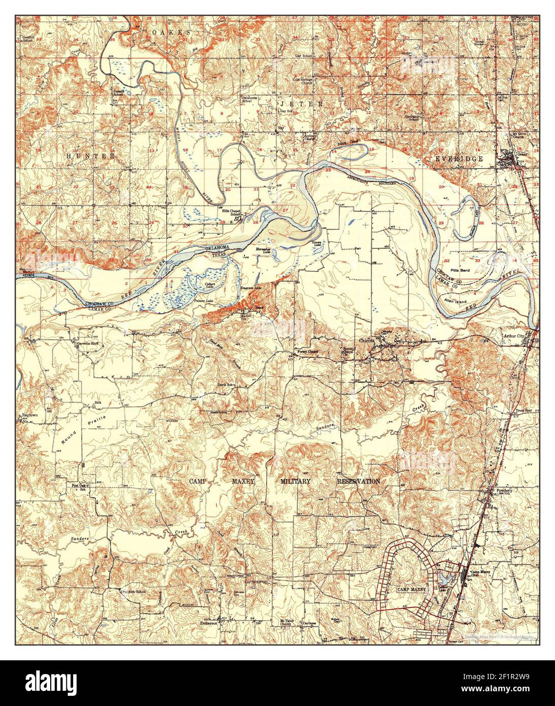 Old map of grant hi-res stock photography and images - Alamy