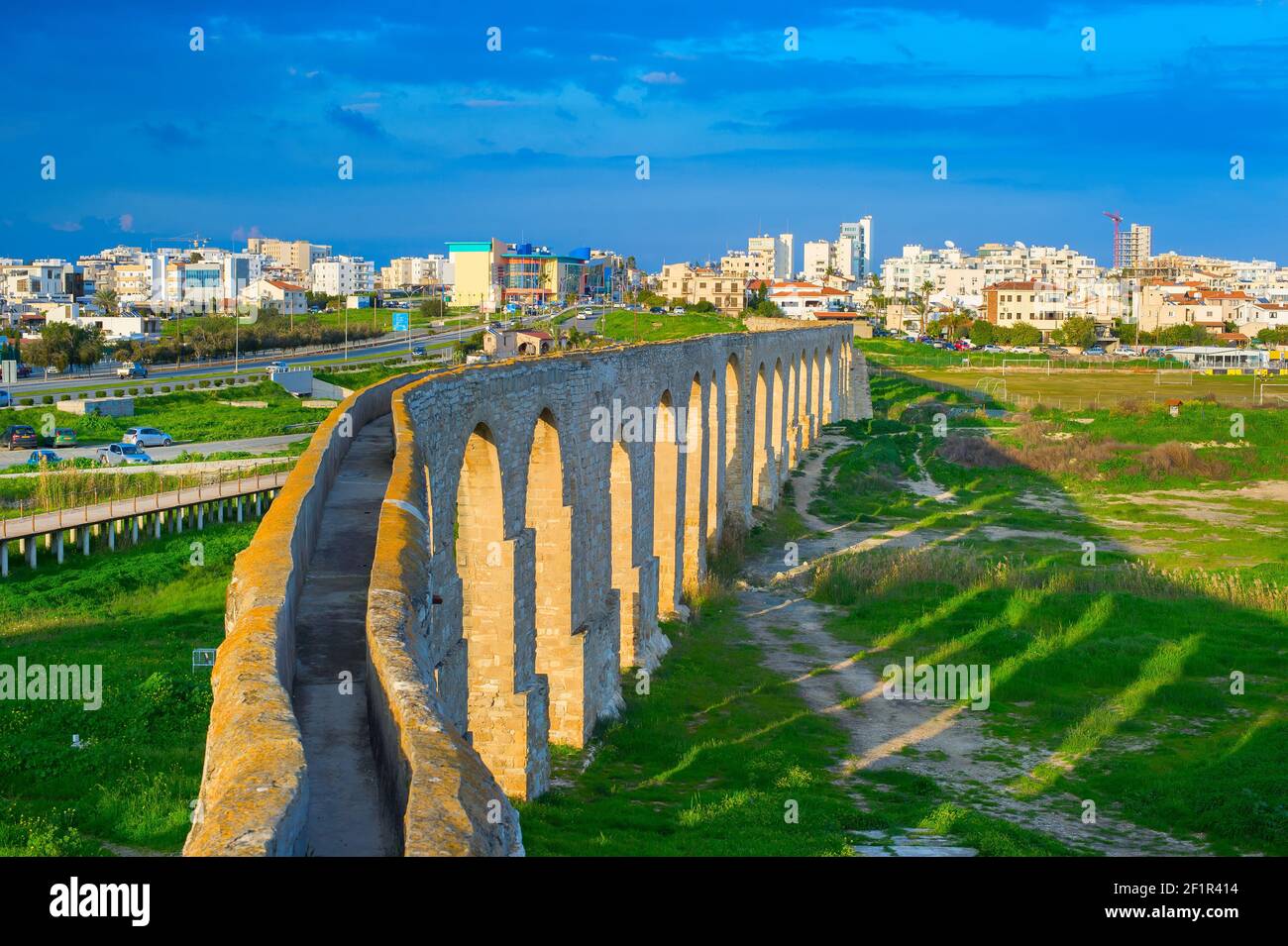 Larnaca aqueduct hi-res stock photography and images - Alamy