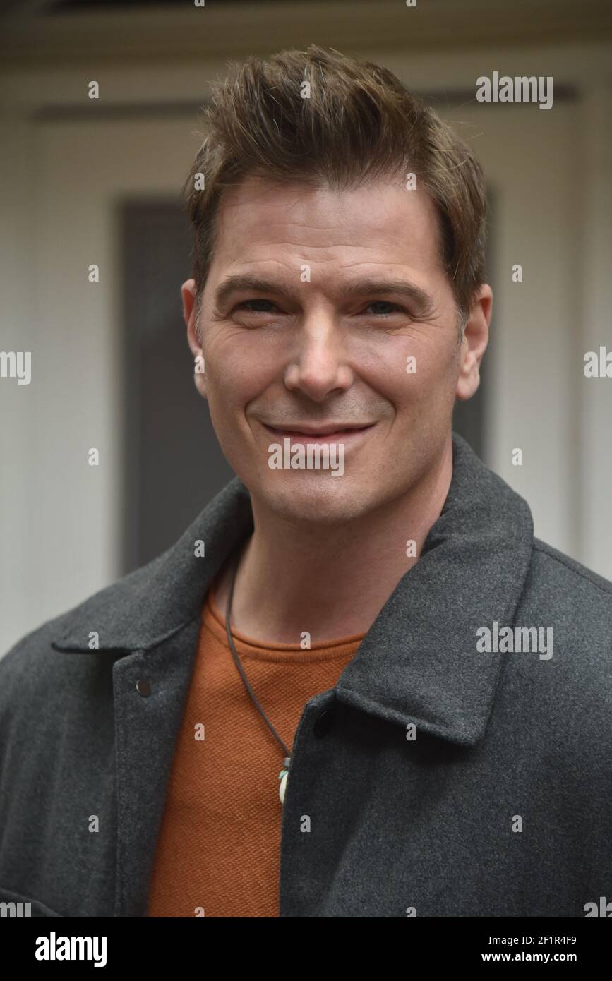 Cologne, Germany. 09th Mar, 2021. Actor and musical star Jan Ammann (in ...