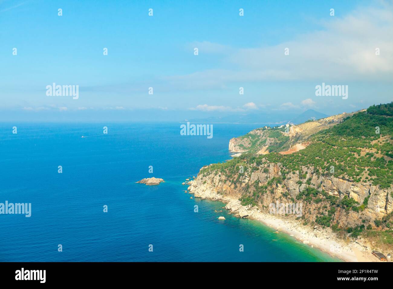Coastal Cape with Rocky Cliffs . Coastline Scenery . Spectacular views ...