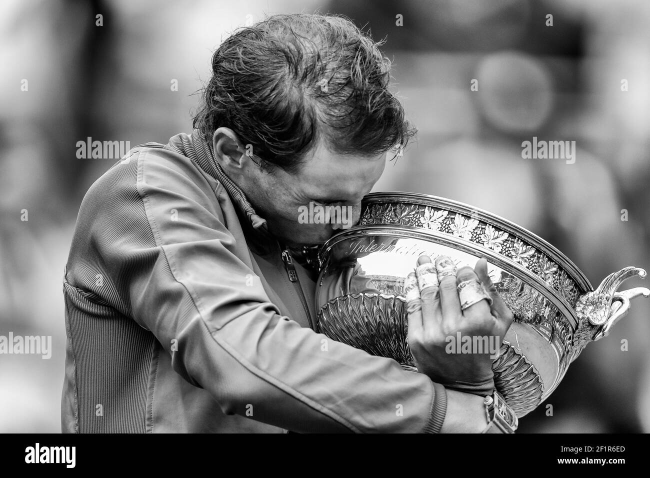 Roland garros trophy 2018 hi-res stock photography and images - Alamy