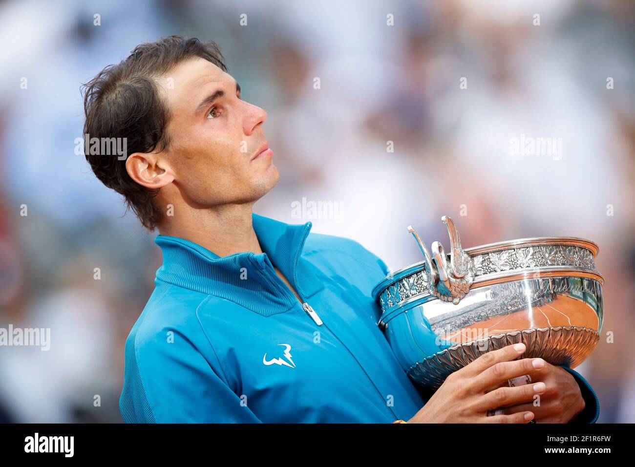 Roland garros trophy 2018 hi-res stock photography and images - Alamy