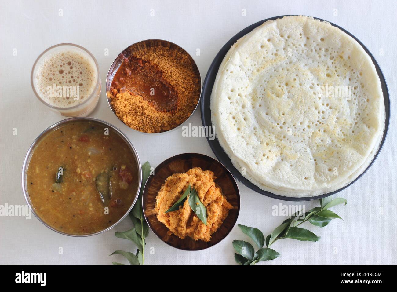 Indian pancakes are also known as dosa made with a fermented batter of ...