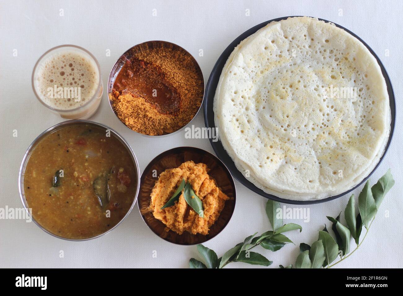Indian pancakes are also known as dosa made with a fermented batter of ...