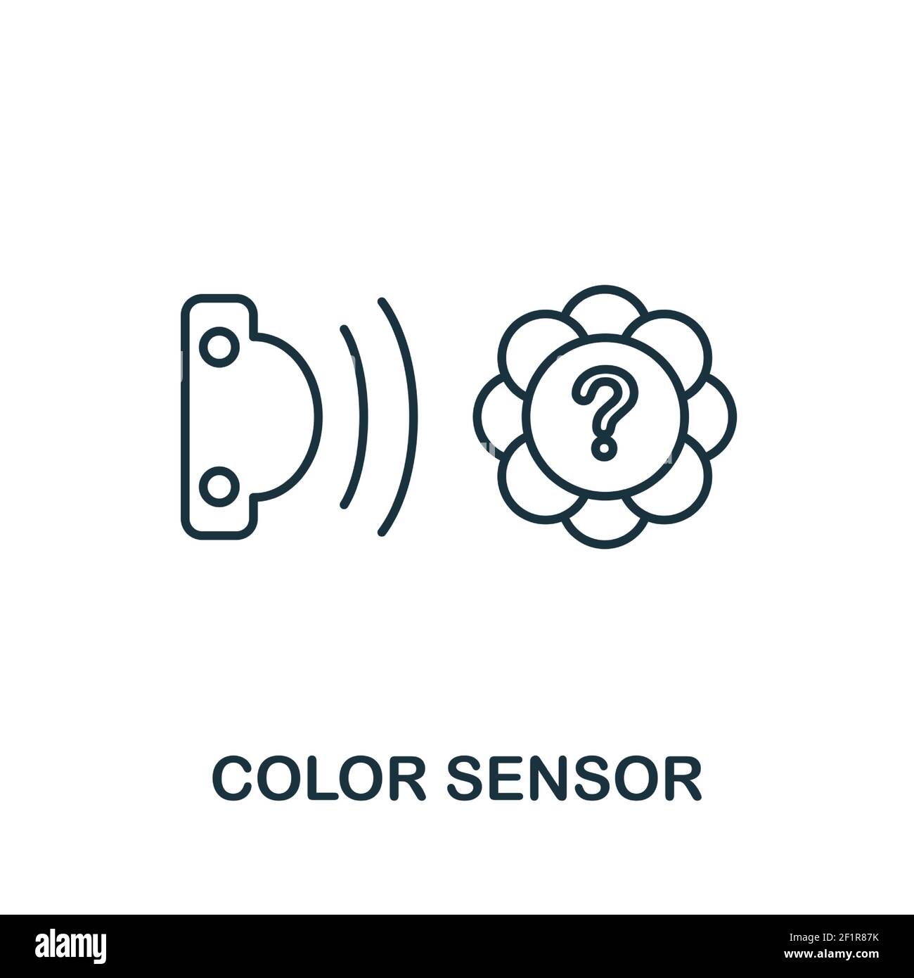 Color Sensor Icon Simple Element From Sensors Icons Collection