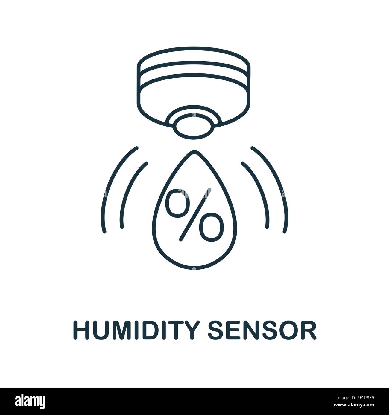 Humidity Sensor icon. Simple element from sensors icons collection ...