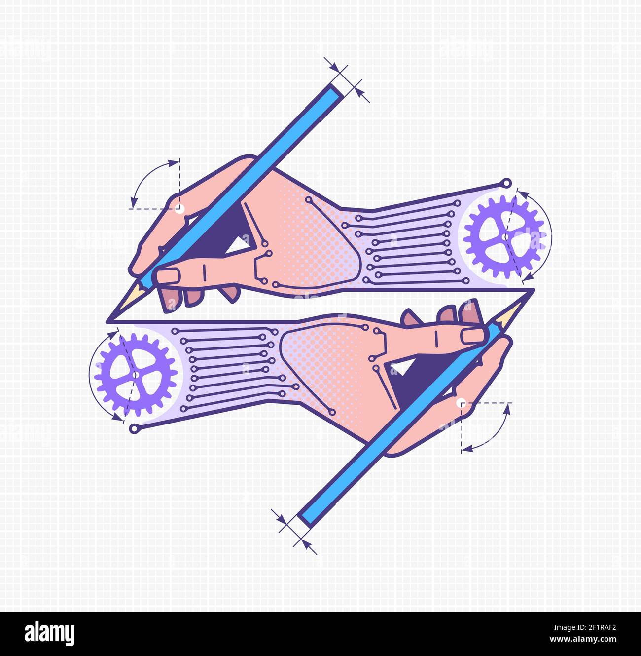 Creative Designing & Engineering Stock Vector Image & Art - Alamy
