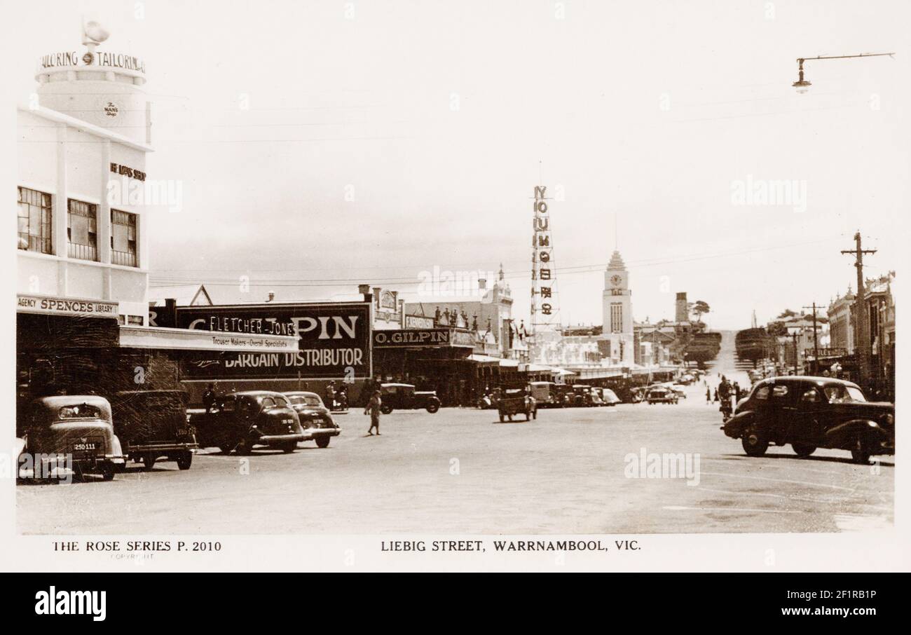 Warrnambool liebig street hi-res stock photography and images - Alamy