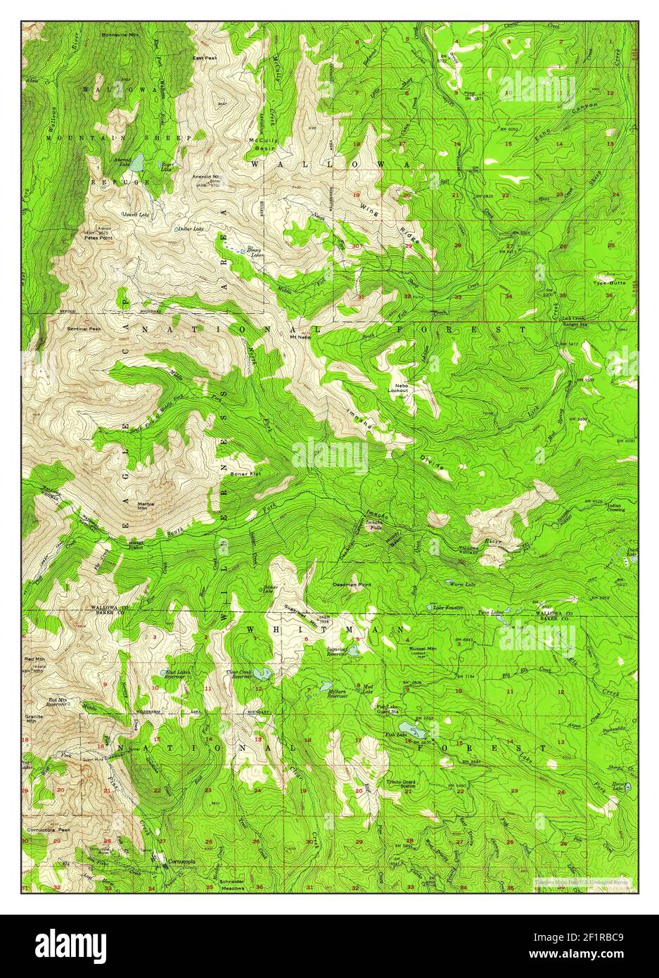 Map of cornucopia Cut Out Stock Images & Pictures - Alamy