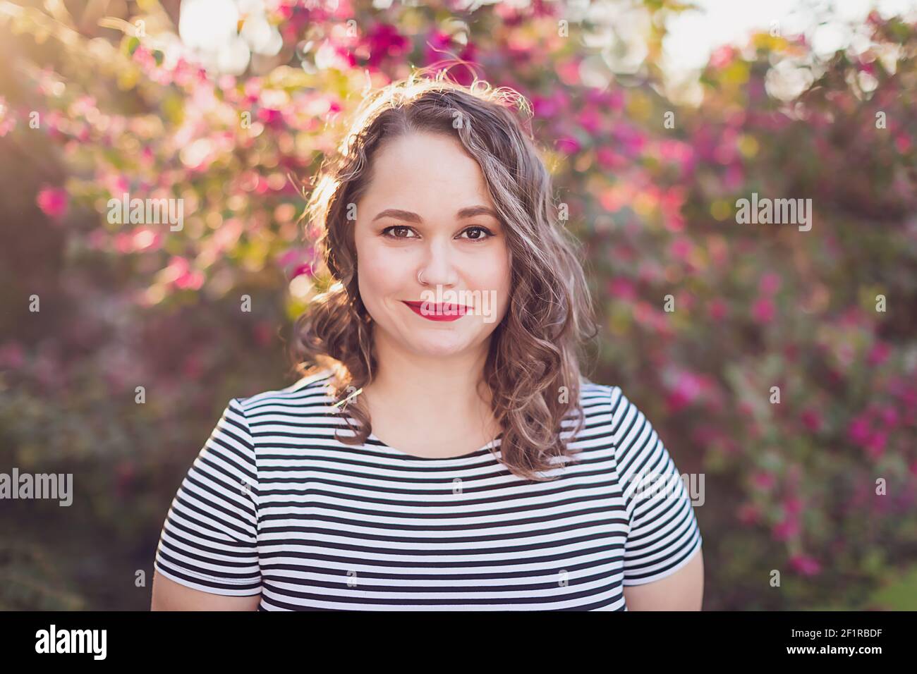 Female headshot hi-res stock photography and images - Alamy