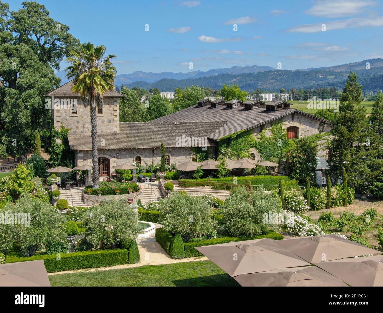 Winery aerial hi-res stock photography and images - Alamy