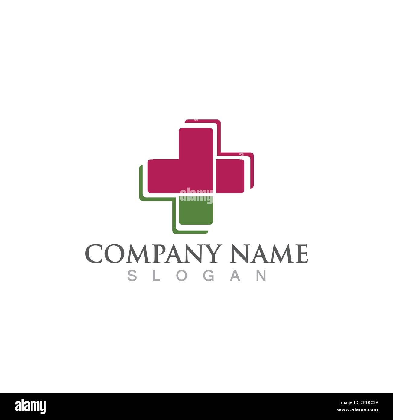 Hospital logo and symbol vector image Stock Vector Image & Art - Alamy