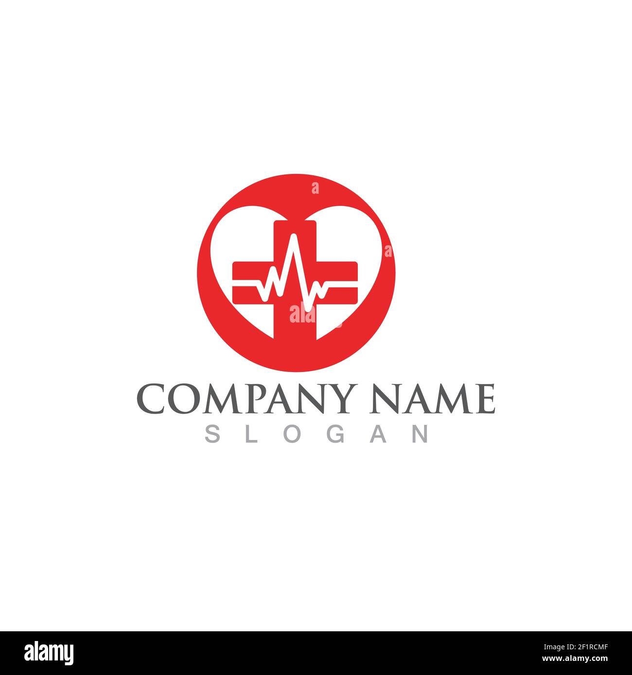 Hospital logo and symbol vector image Stock Vector Image & Art - Alamy
