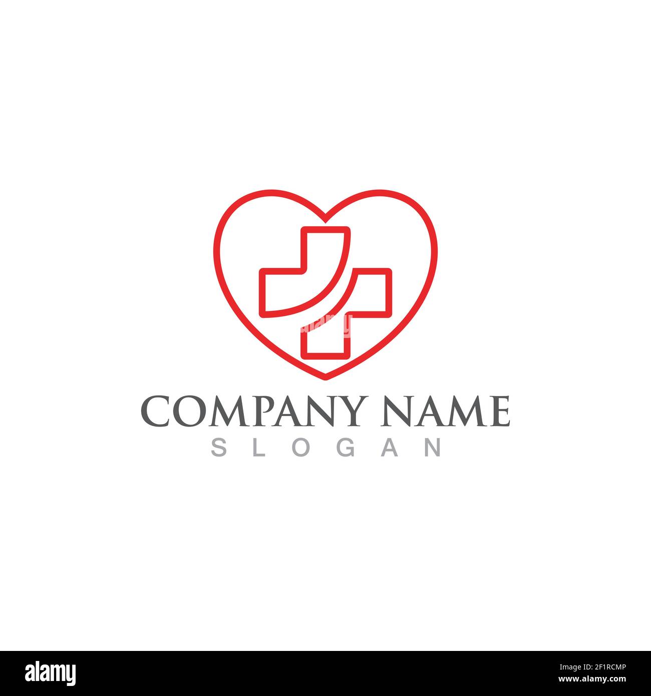 Hospital logo and symbol vector image Stock Vector Image & Art - Alamy