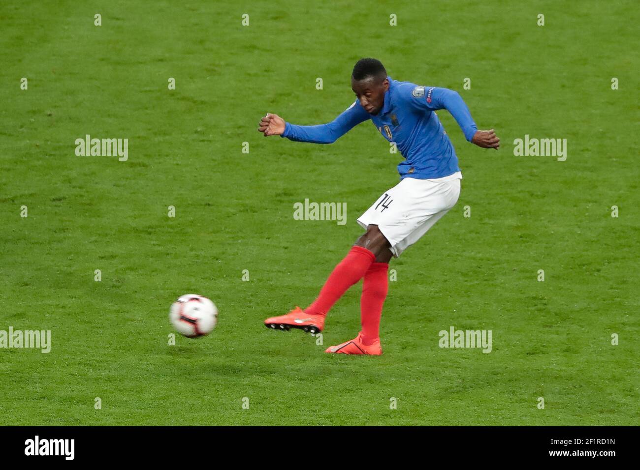 Blaise Matuidi (FRA) kicked the ball during the UEFA EURO 2020 ...