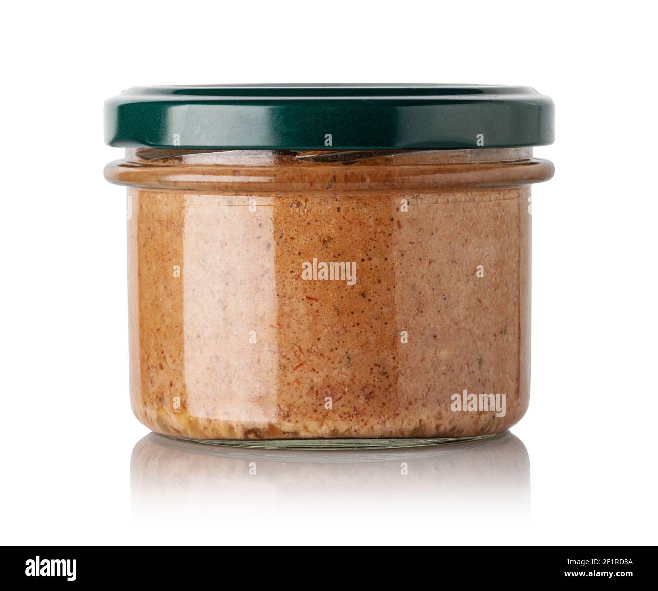 Meat Pate in glass jar Stock Photo - Alamy