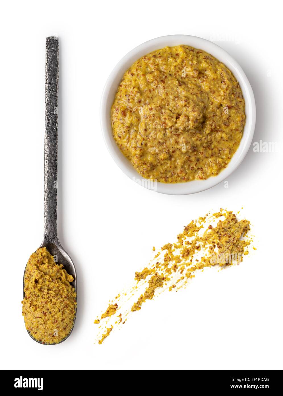 Yellow mustard smear hi-res stock photography and images - Alamy
