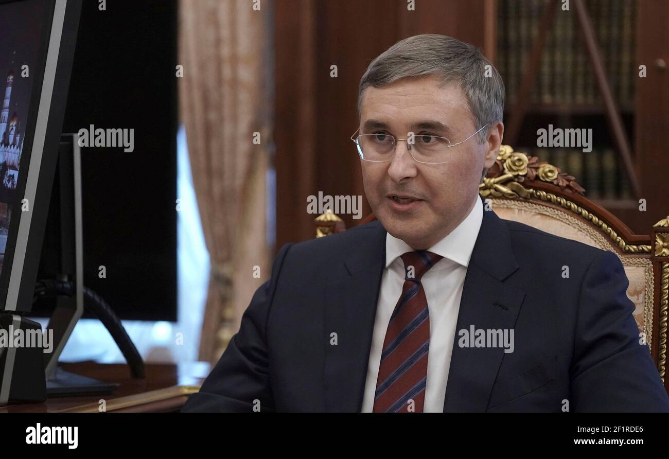 Moscow, Russia. 09th Mar, 2021. Russian Minister of Science and Higher ...
