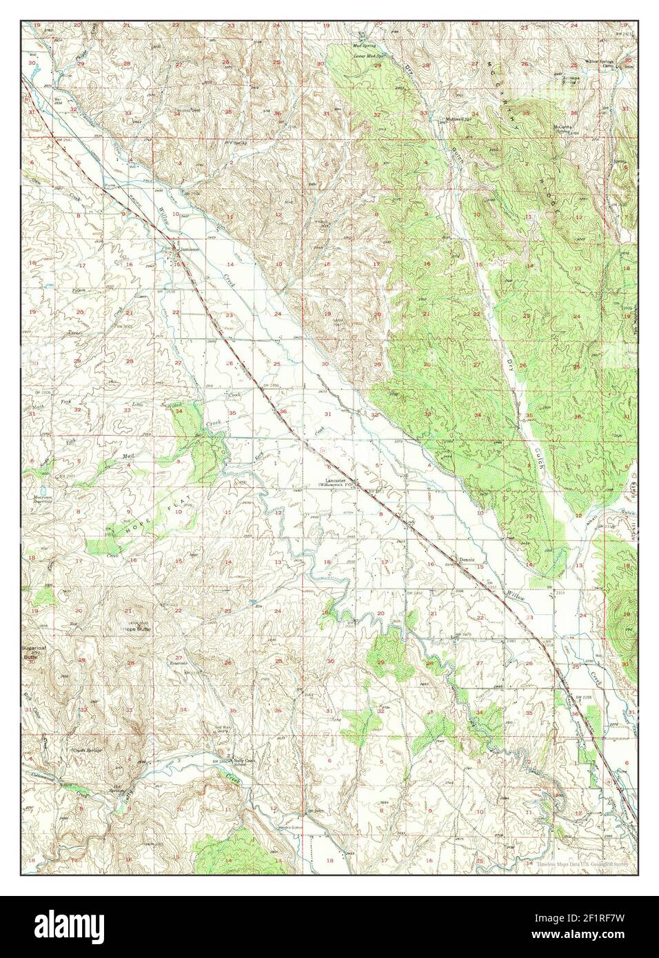 Map of jamieson oregon hi-res stock photography and images - Alamy
