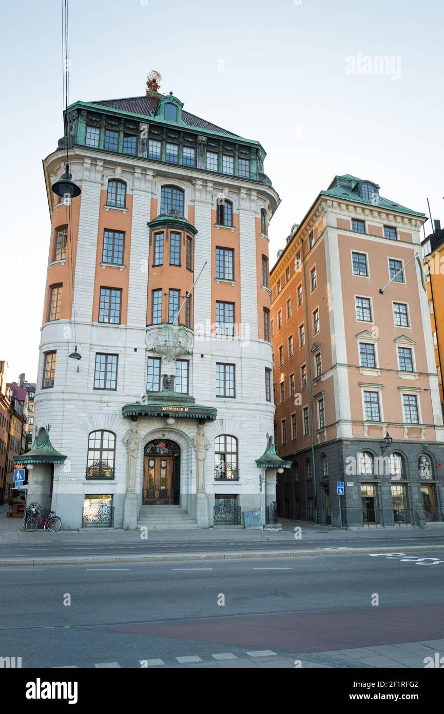 Skeppsbron, Gamla Stan, Stockholm, Sweden Stock Photo - Alamy