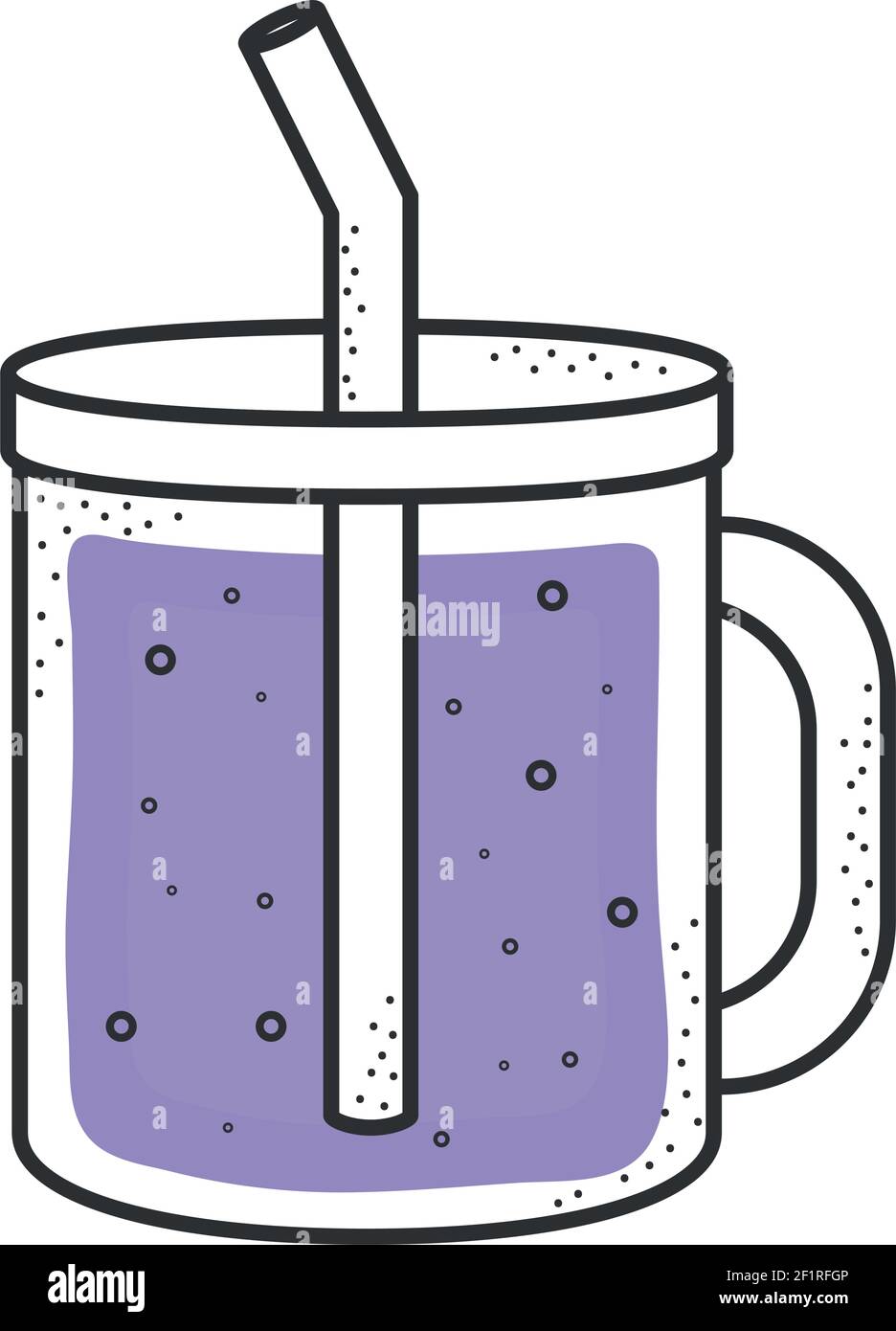 purple shake isolated Stock Vector Image & Art - Alamy