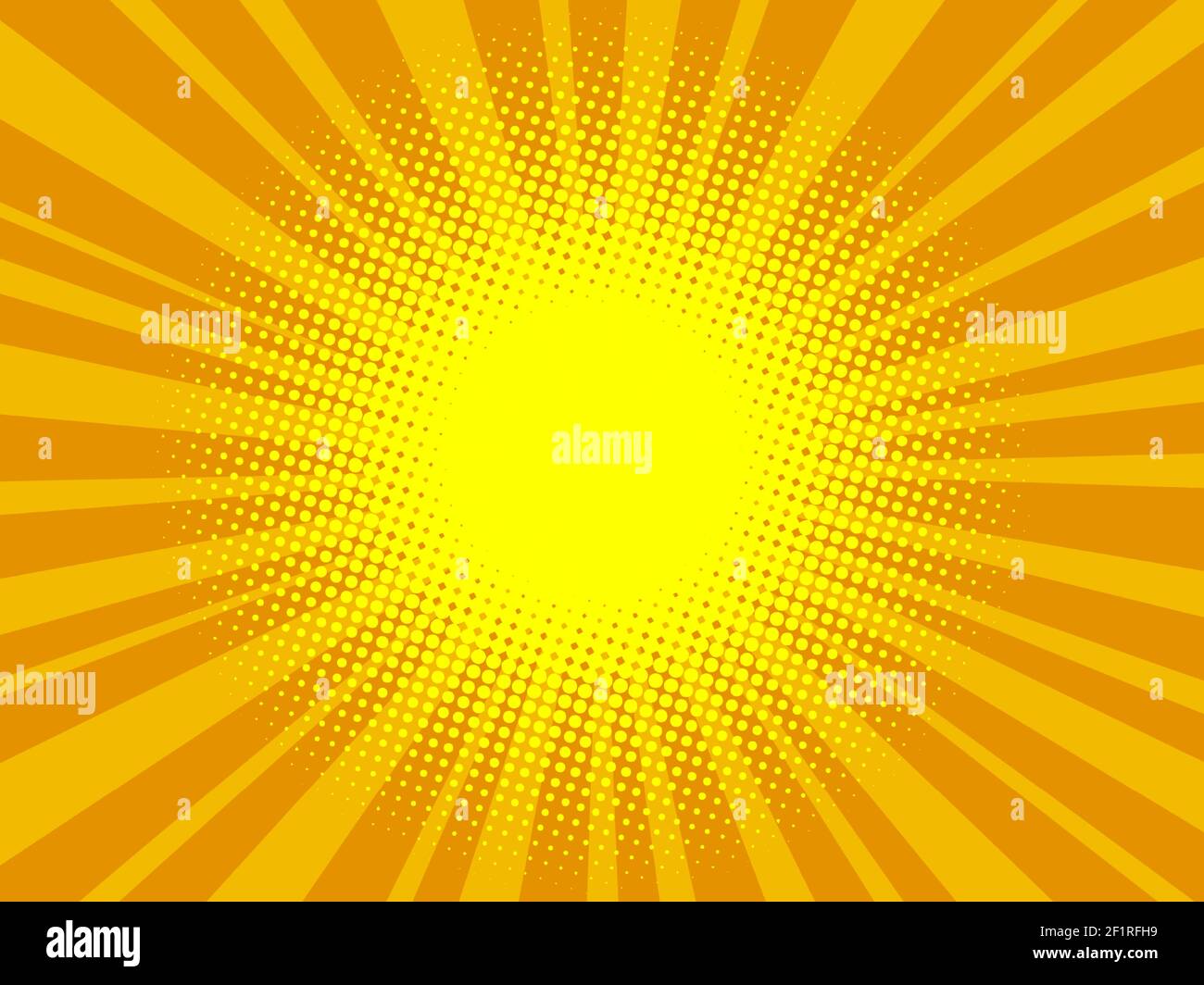 pop art orange background Stock Vector Image & Art - Alamy