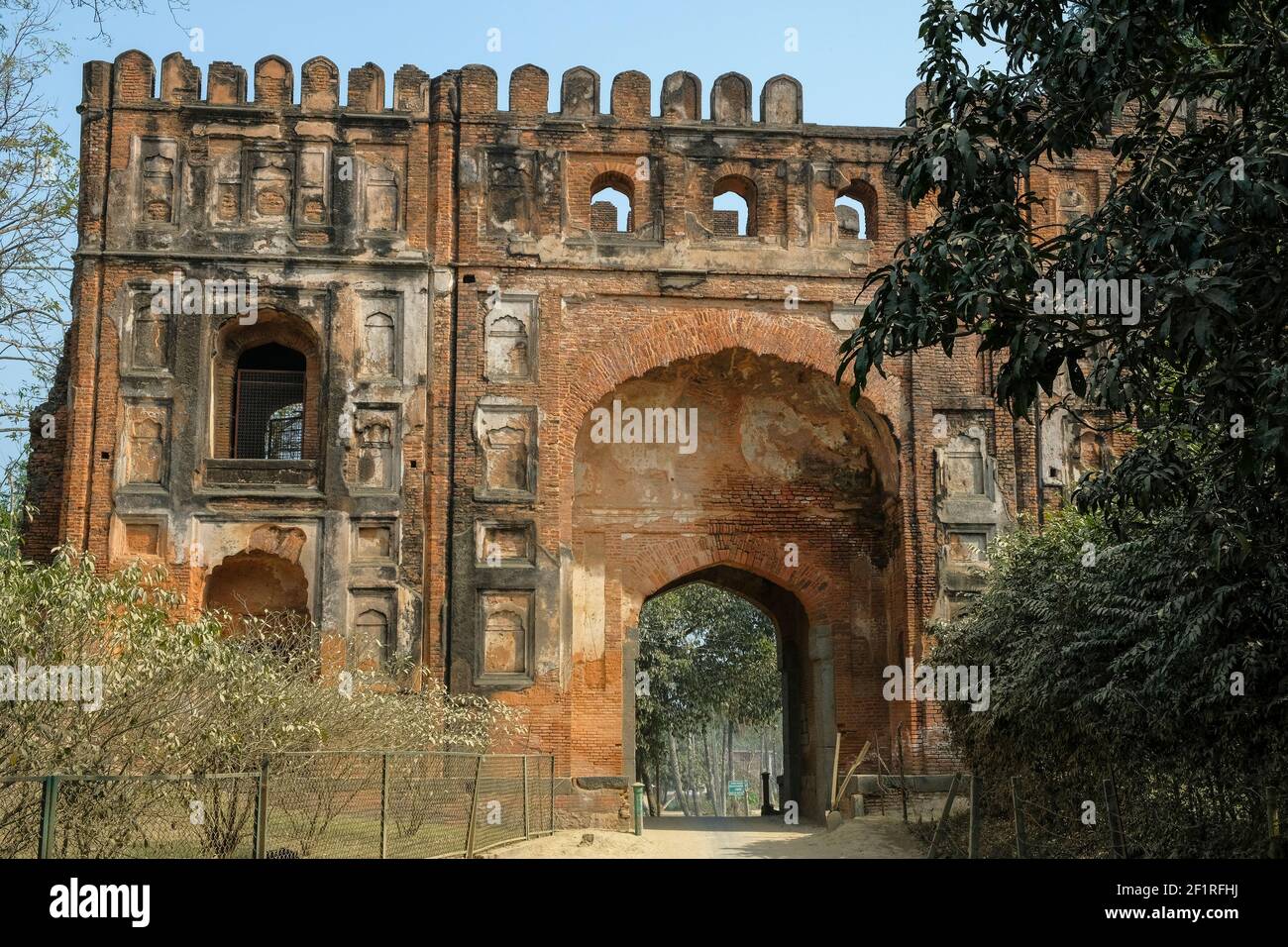 Lukochuri Darwaja ruins of the east gate of what was the capital of the ...