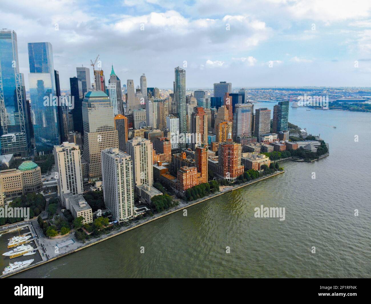 The Battery New York Aerial High Resolution Stock Photography and ...