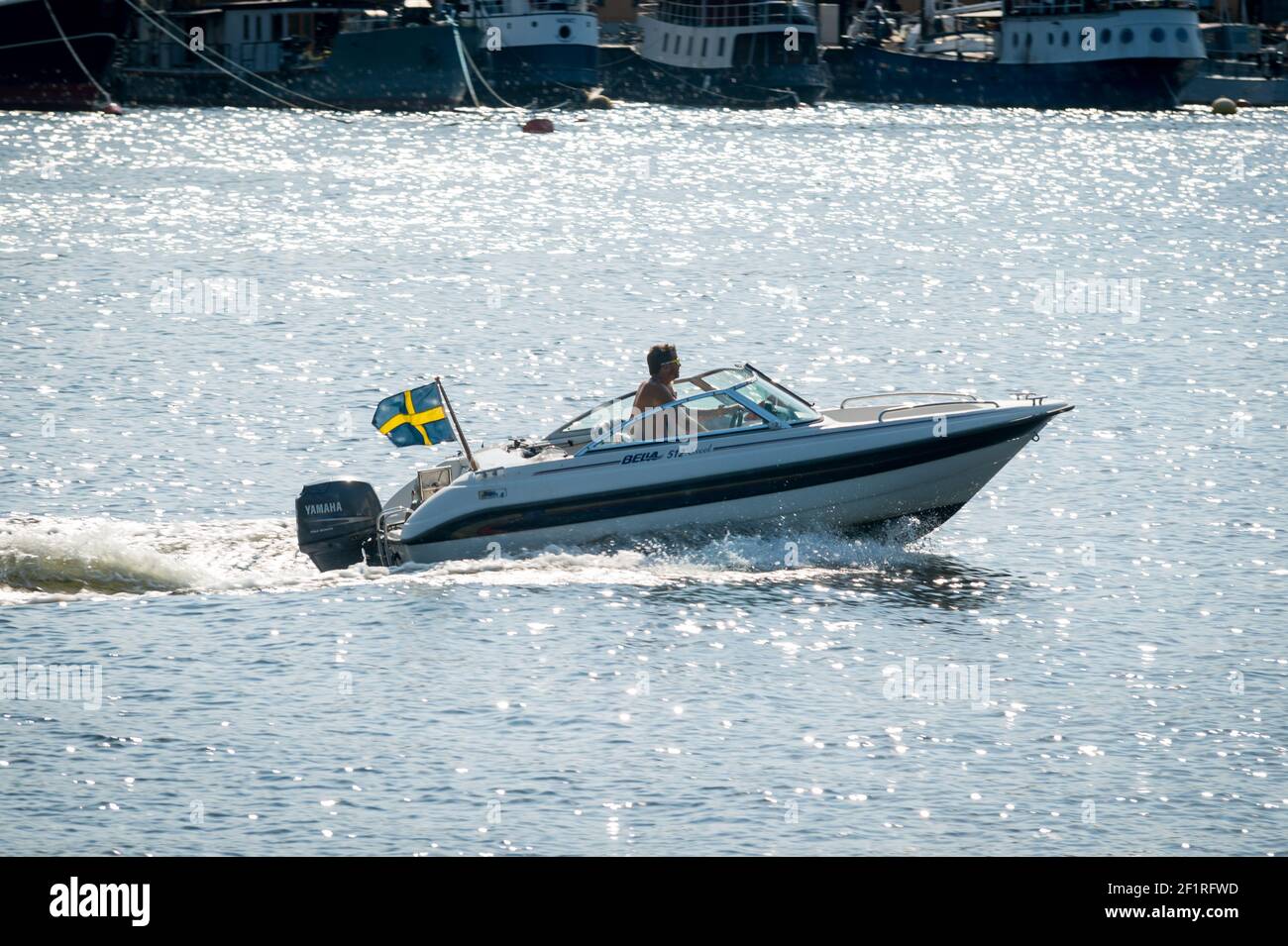 Speedboat in motion hi-res stock photography and images - Alamy