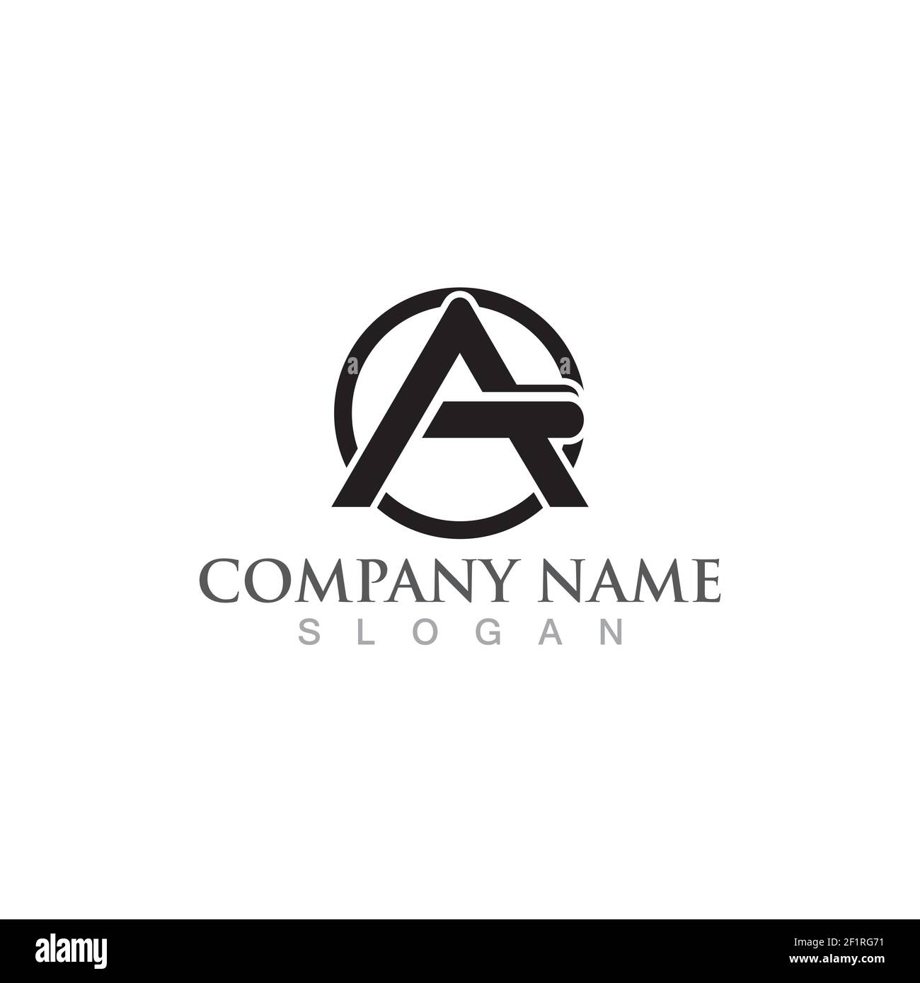 A Letter Logo Template vector icon illustration design Stock Vector ...
