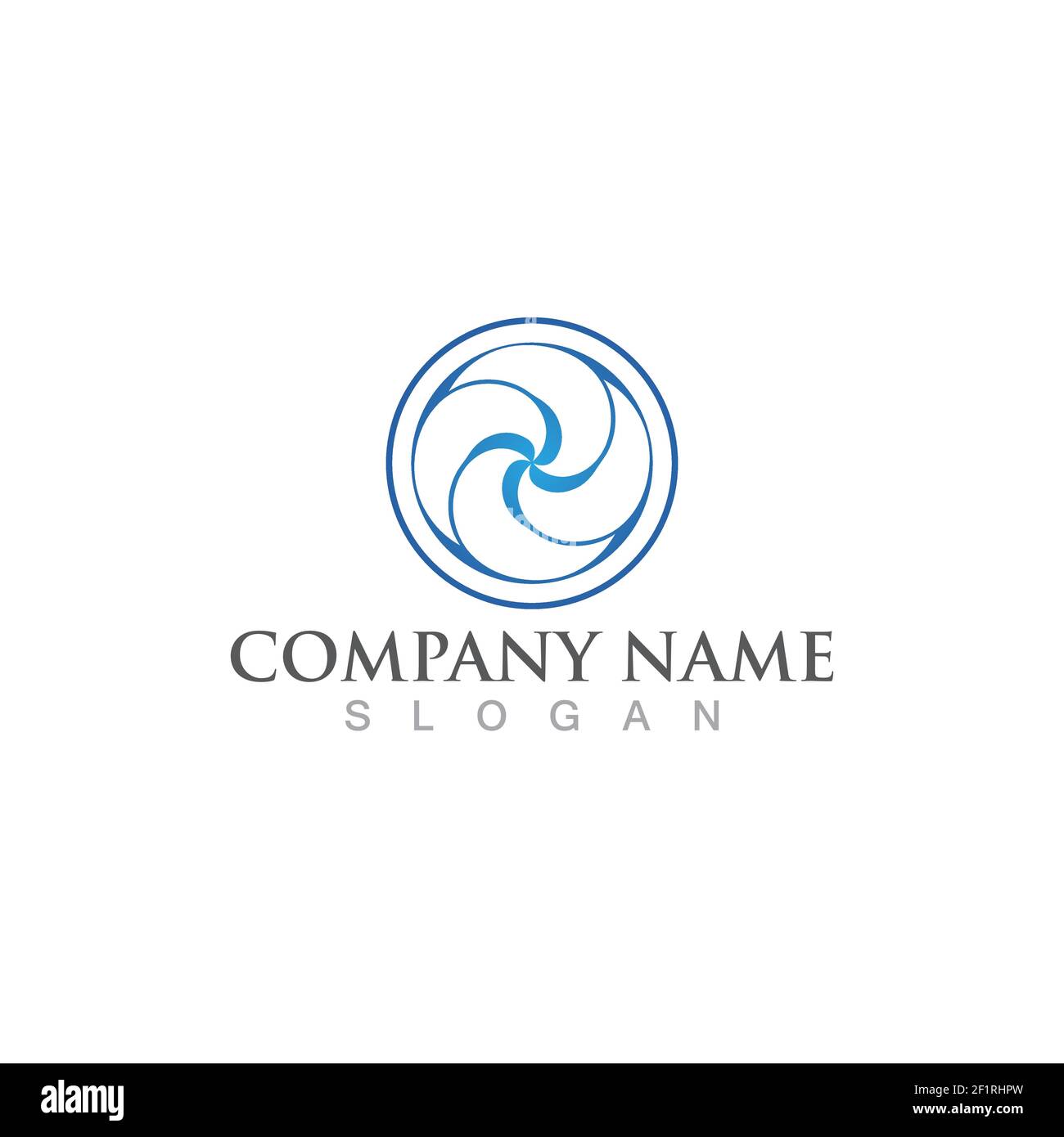 vortex vector illustration icon Logo Template design Stock Vector Image ...
