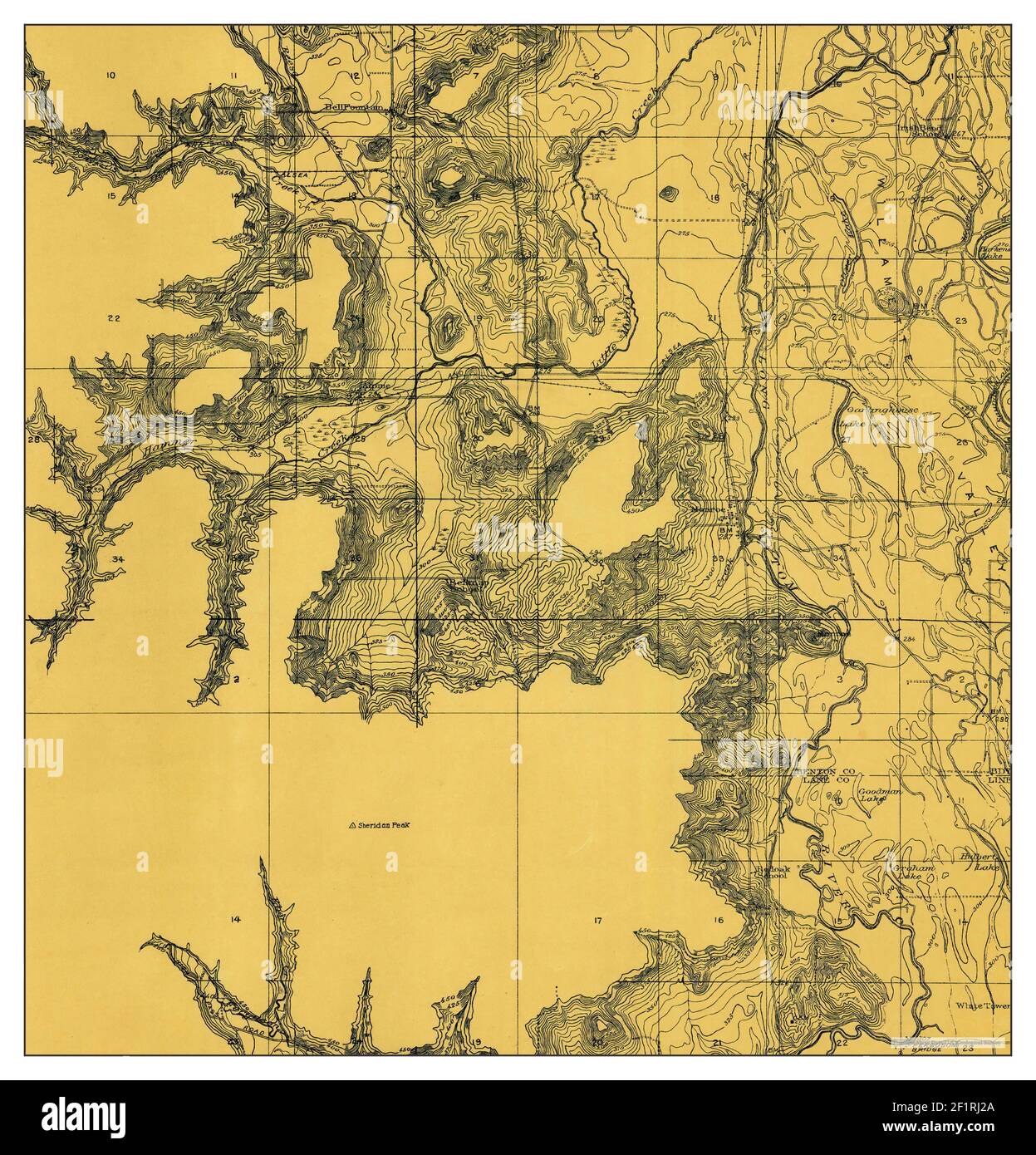 Monroe, Oregon, map 1911, 1:31680, United States of America by Timeless ...