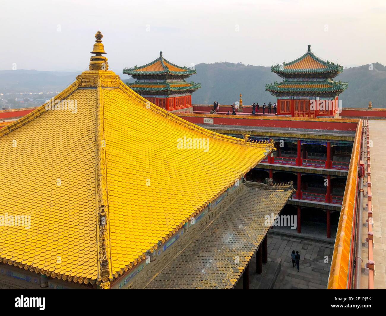 The Putuo Zongcheng Buddhist Temple, one of the Eight Outer Temples of ...